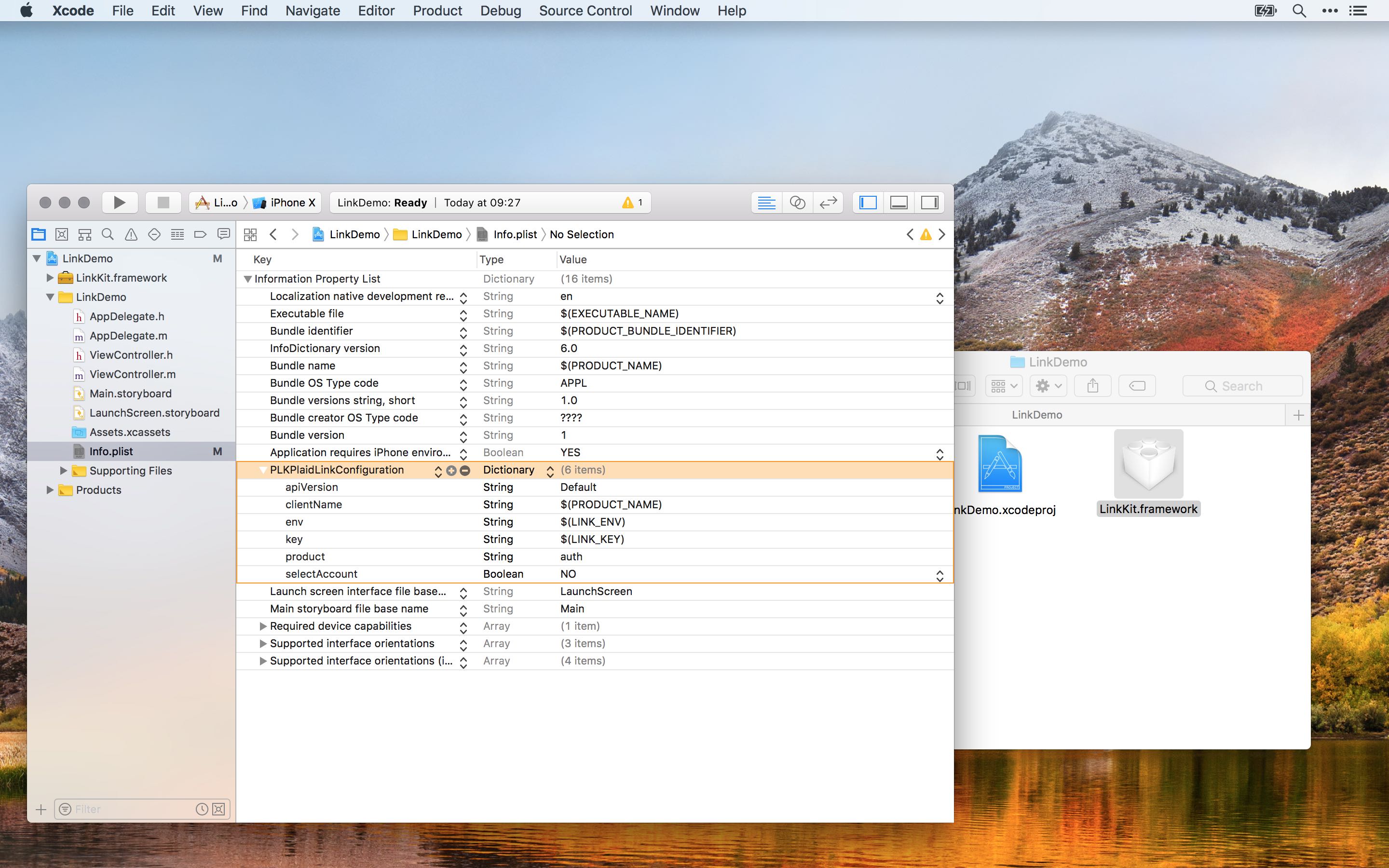 Link iOS SDK | Plaid